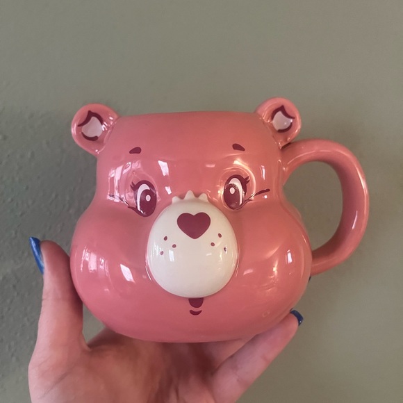 Care Bears | Kitchen | Care Bears Pink Mug With Handle | Poshmark
